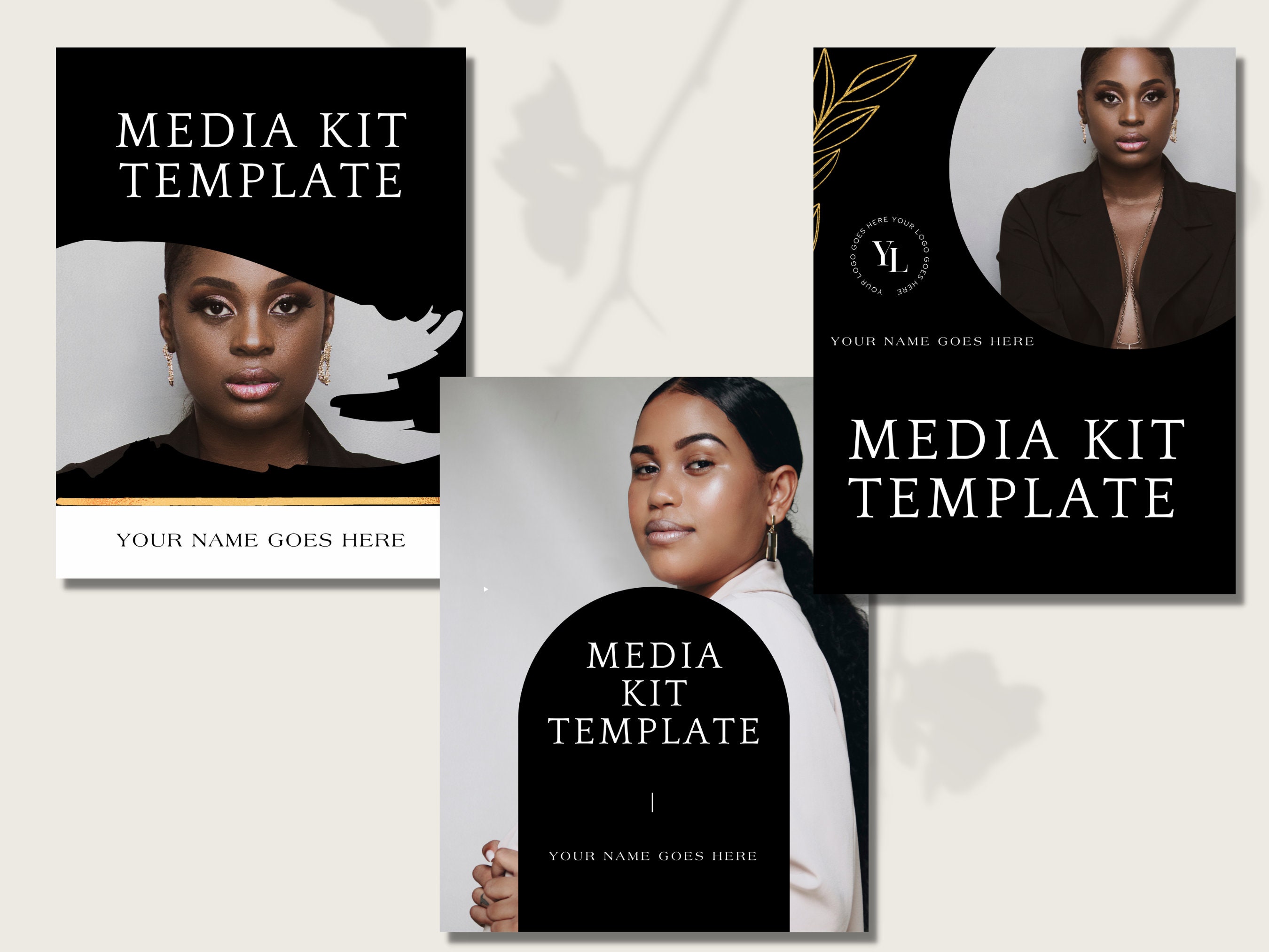 Social Media Kit & Rate Card Canva Template | Instagram Media Kit ...