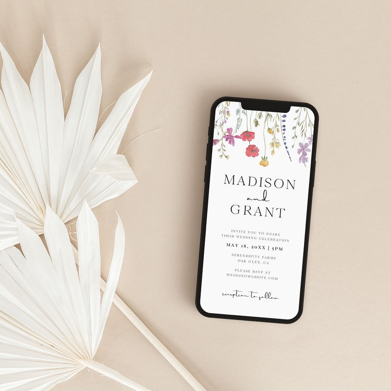 Phone Invitation - Etsy