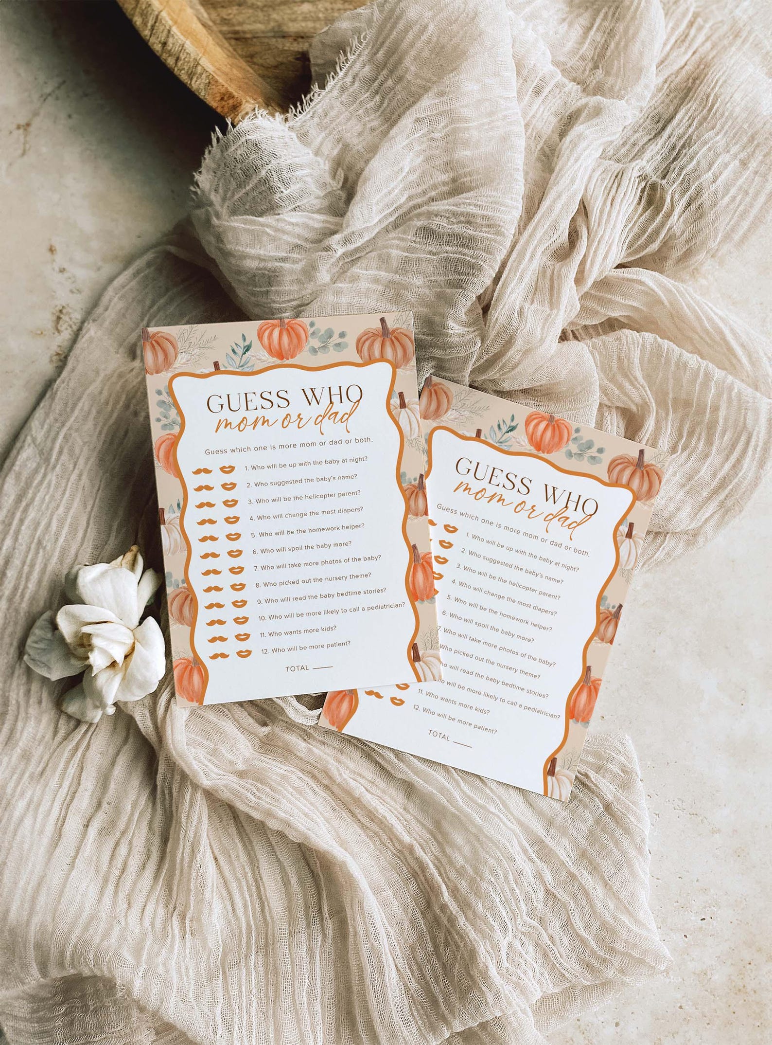 Guess Who Mom or Dad Baby Shower Game Template, Guess Who Mommy or ...