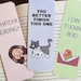 Funny Bookmark Set | Meme Bookmarks | Booktok - Etsy