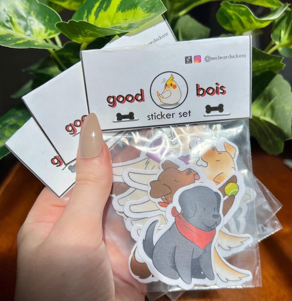 Cute Dog Sticker Pack Labrador Retriever Stickers Good | Etsy