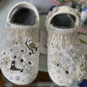 Wedding crocs uk store