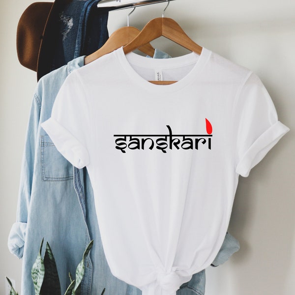 Sanskari Desi Tshirt - Etsy