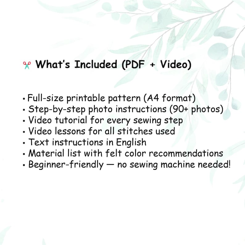 Hedgehog Sewing Pattern: Life-size Plush Family DIY (PDF + Video ...