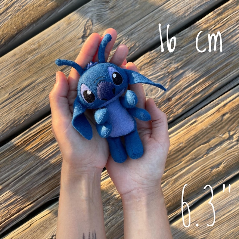 Felt Alien Stitch Sewing Pattern: Stuffed Animal Project (PDF Pattern ...
