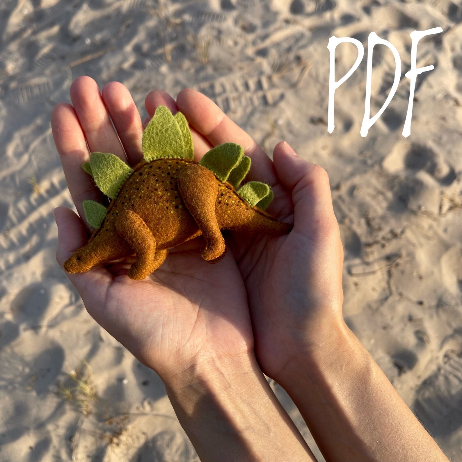 Dinosaur PDF Sewing Pattern. Stegosaurus Dinosaur. Dinosaurs Sewing ...