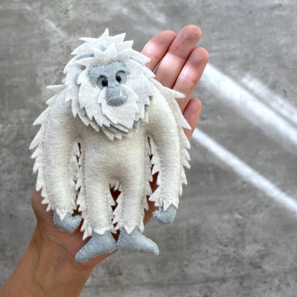Yeti and Bigfoot Sewing Pattern Bundle: Cryptid Ornaments (PDF Pattern ...