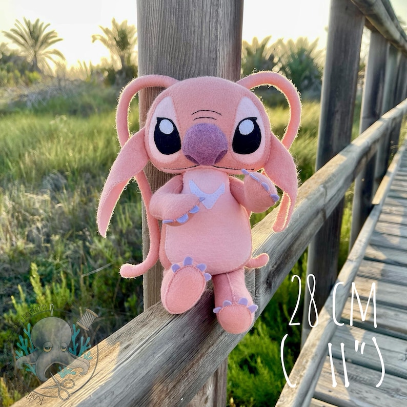 Stitch's Family Sewing Pattern: Alien Plush Toy Tutorial (PDF Pattern ...