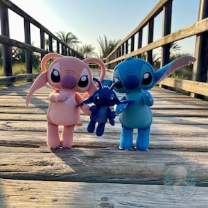 Stitch's Family Sewing Pattern: Alien Plush Toy Tutorial (PDF Pattern ...