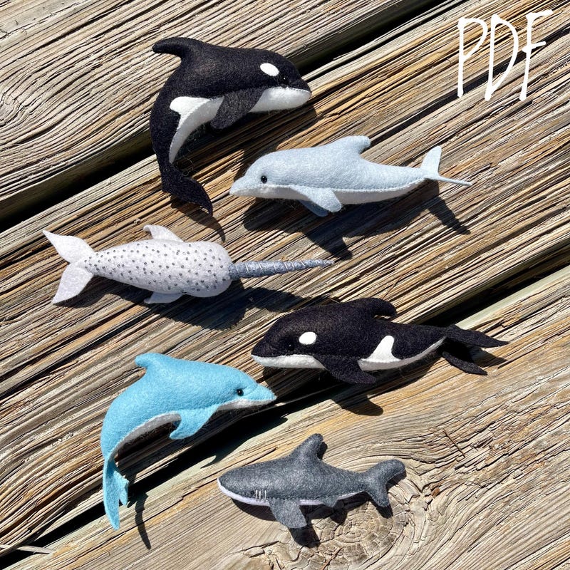 Felt Fish Pattern - Etsy