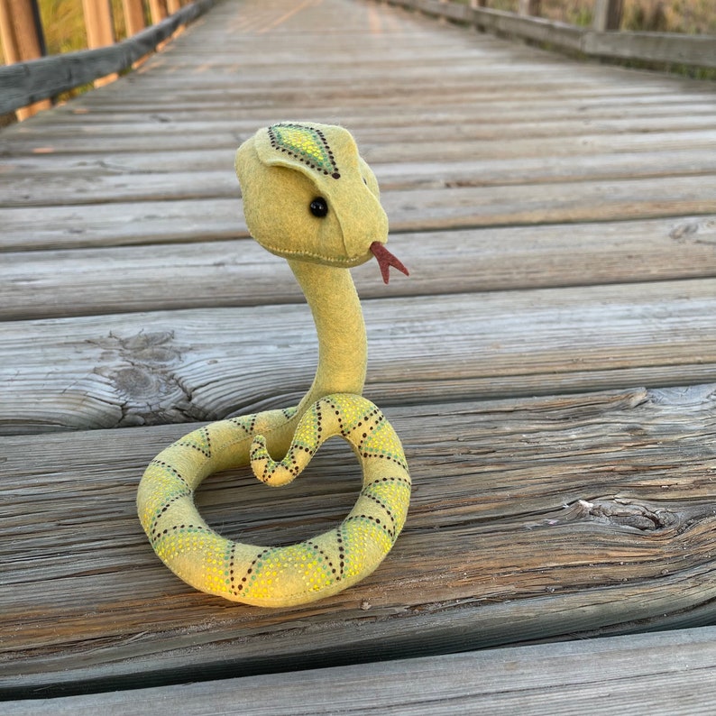 Felt Snake Sewing Pattern: DIY Stuffed Toy (PDF Pattern) - Etsy
