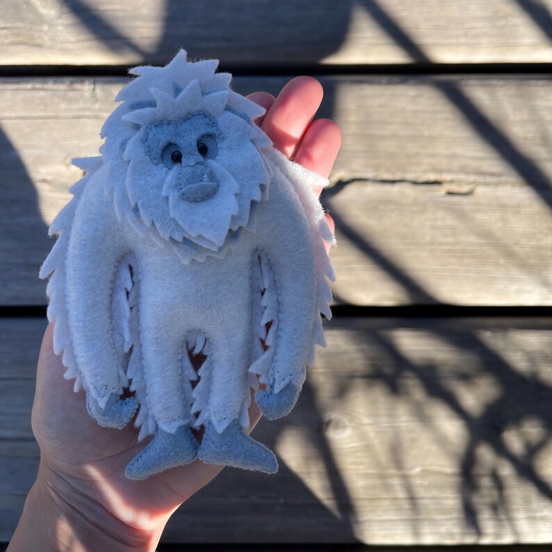 Yeti and Bigfoot Sewing Pattern Bundle: Cryptid Ornaments (PDF Pattern ...