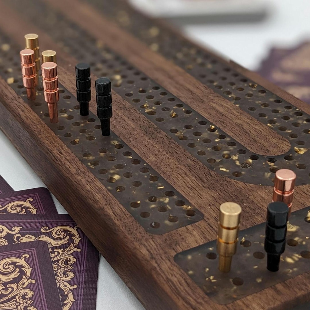 Replacement Cribbage Board Pegs - 9 Metal Pegs for Cribbage - Etsy