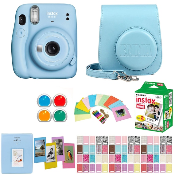 Blue Polaroid Camera Fujifilm