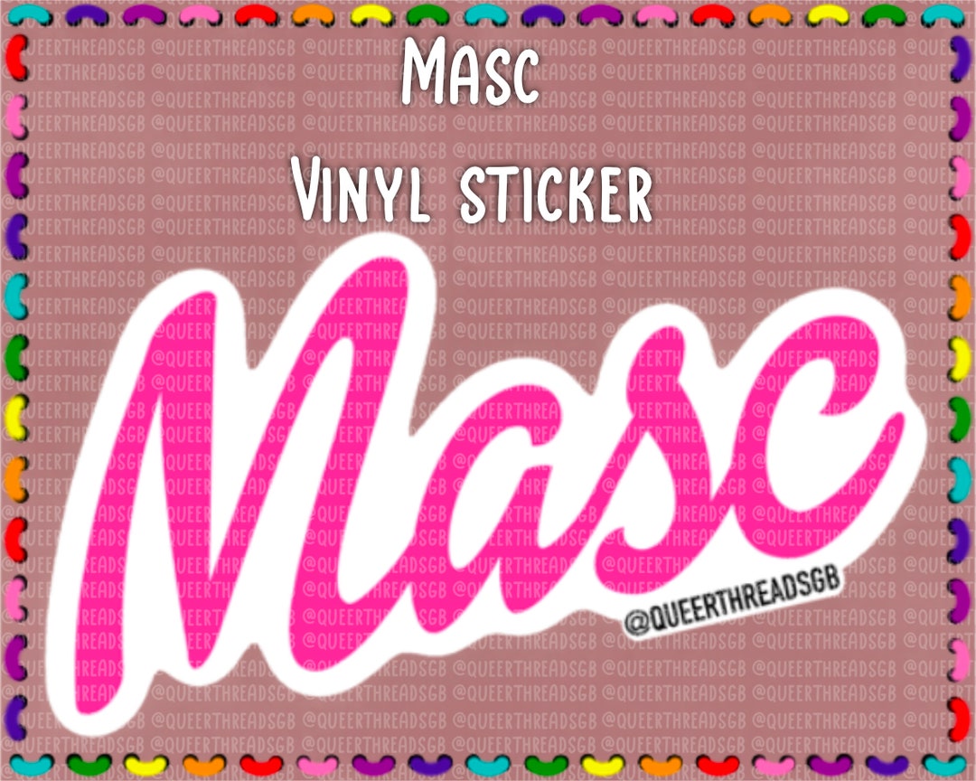 LGBTQ Masculine Sticker - Etsy