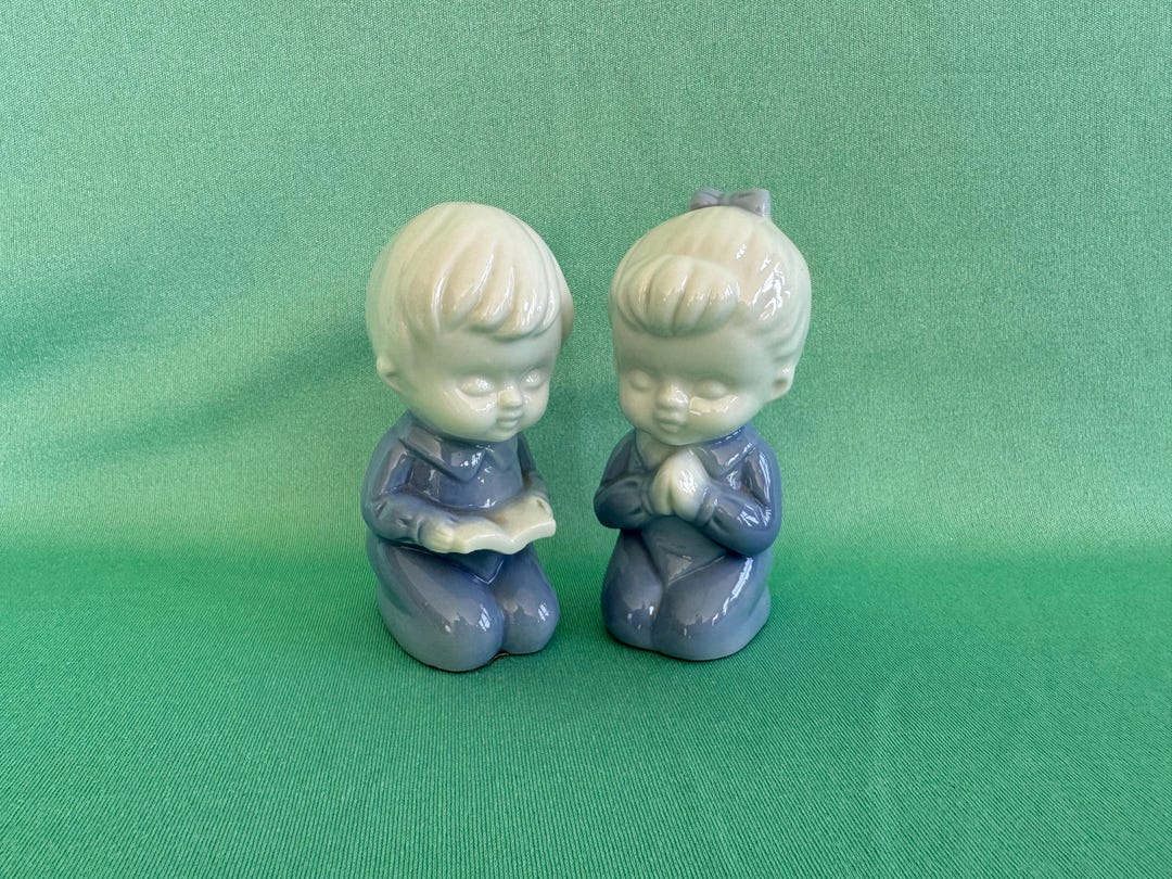 Vintage Figurines, Praying Children, Lego Japan - Etsy