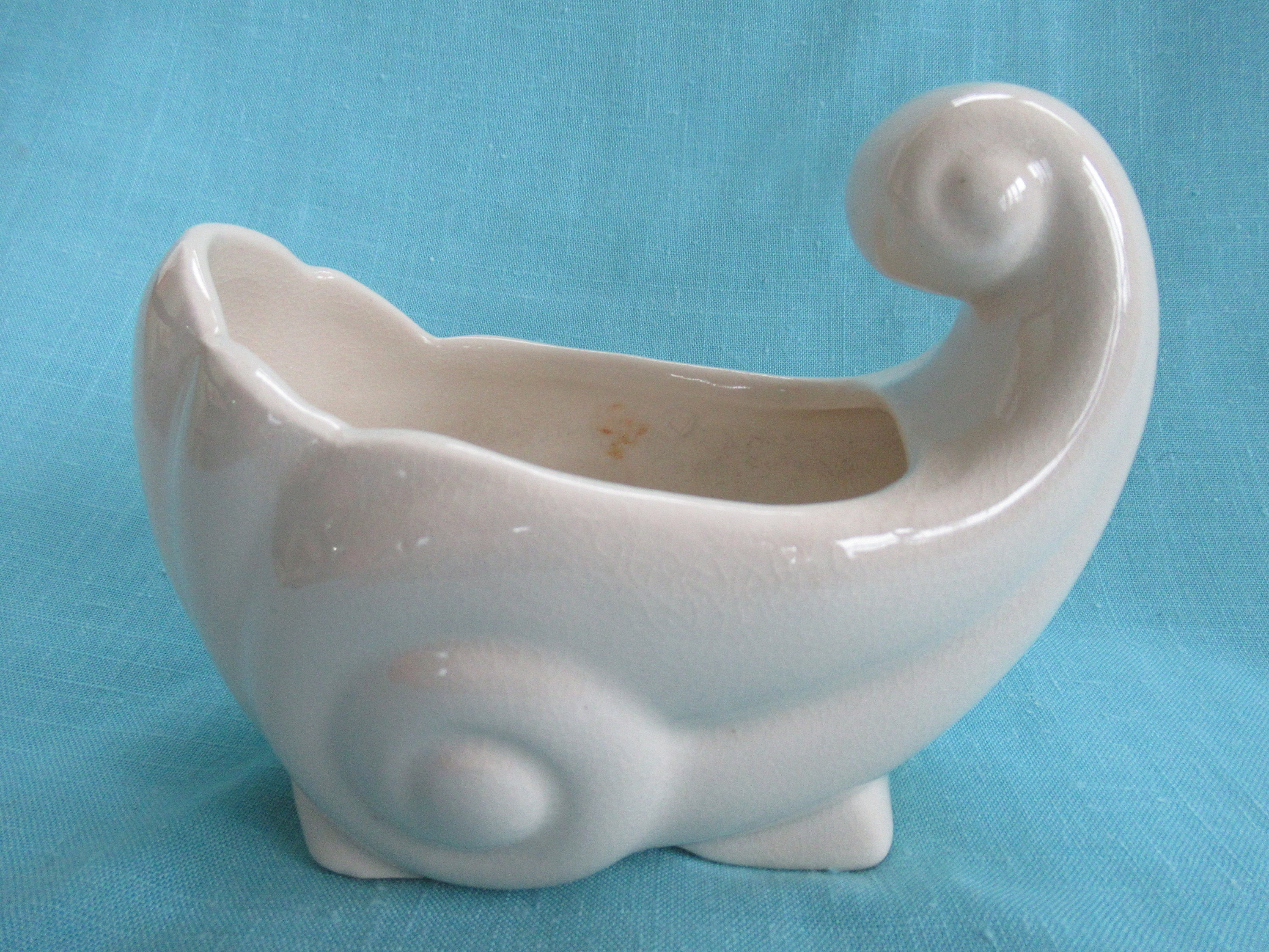 Vintage Planter Shell Cornucopia USA - Etsy