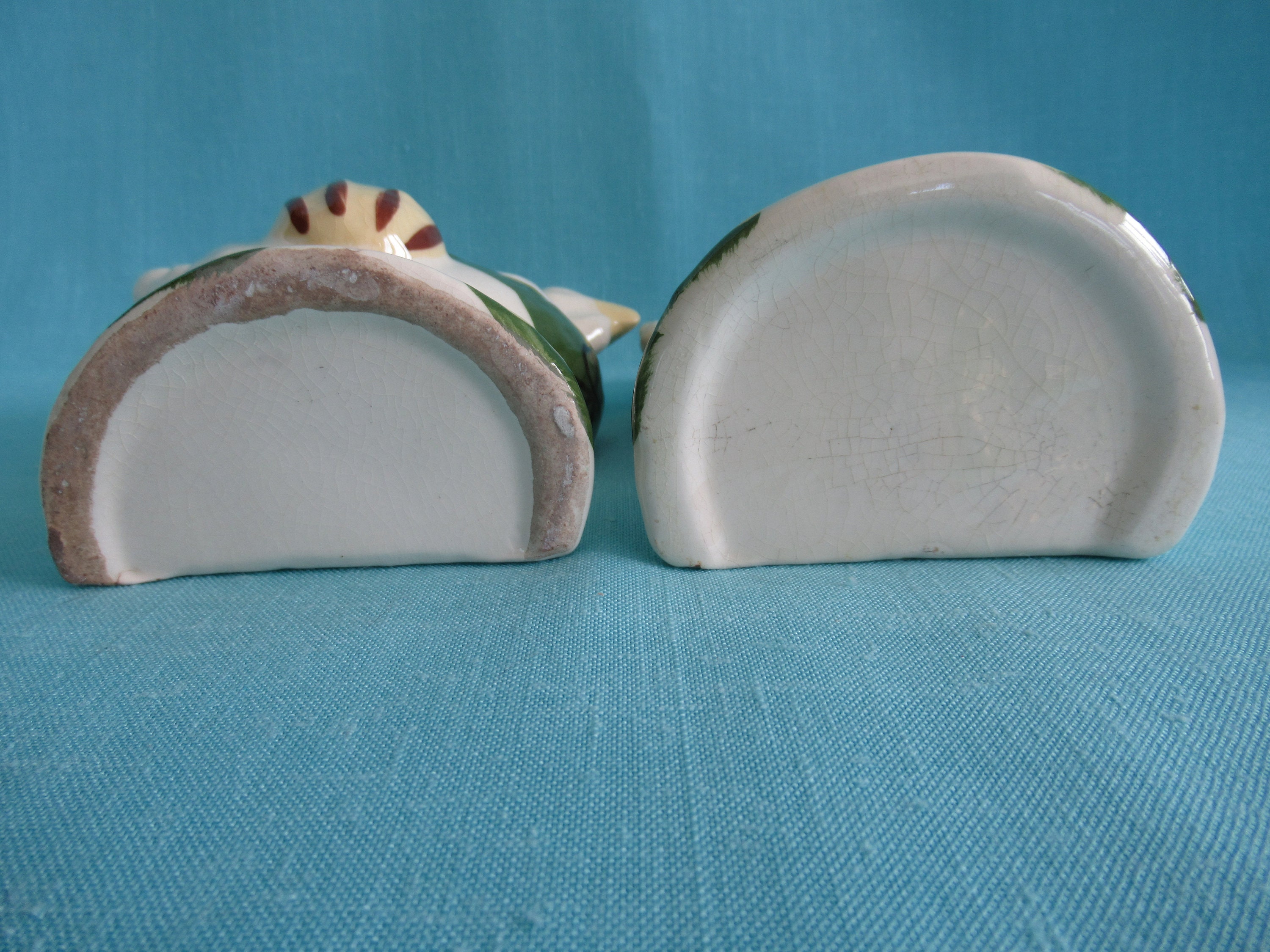 Vintage Hen and Rooster Wall Pocket Planters - Etsy