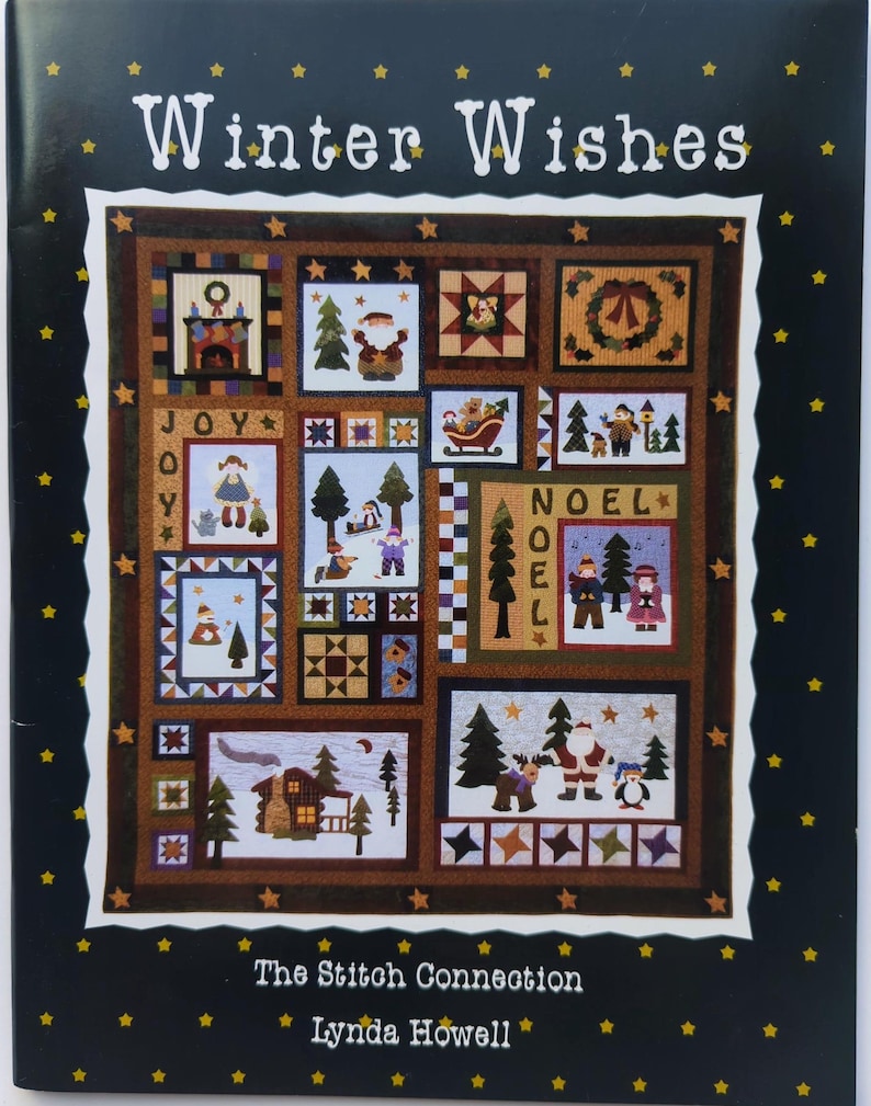 Winter Wishes by Lynda Howell, Quilt Blocks and Instructions - Etsy