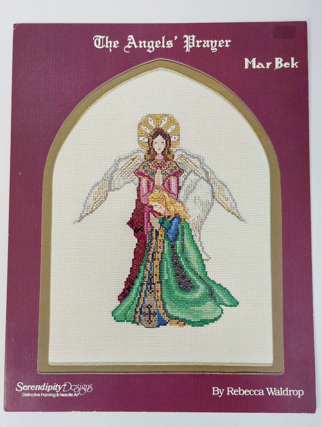 The Angel's Prayer Counted Cross Stitch Chart, Marbek Serendipity ...