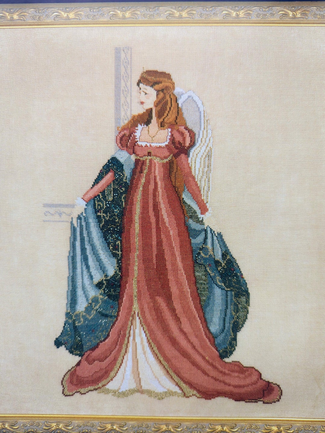 Regency Angel Counted Cross Stitch Chart, Marbek Serendipity Designs ...
