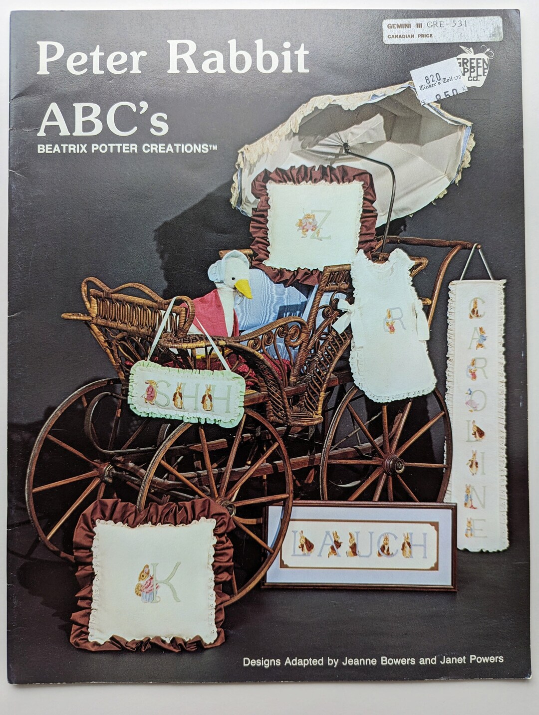 Peter Rabbit Abc's Counted Cross Stitch Booklet Beatrix - Etsy