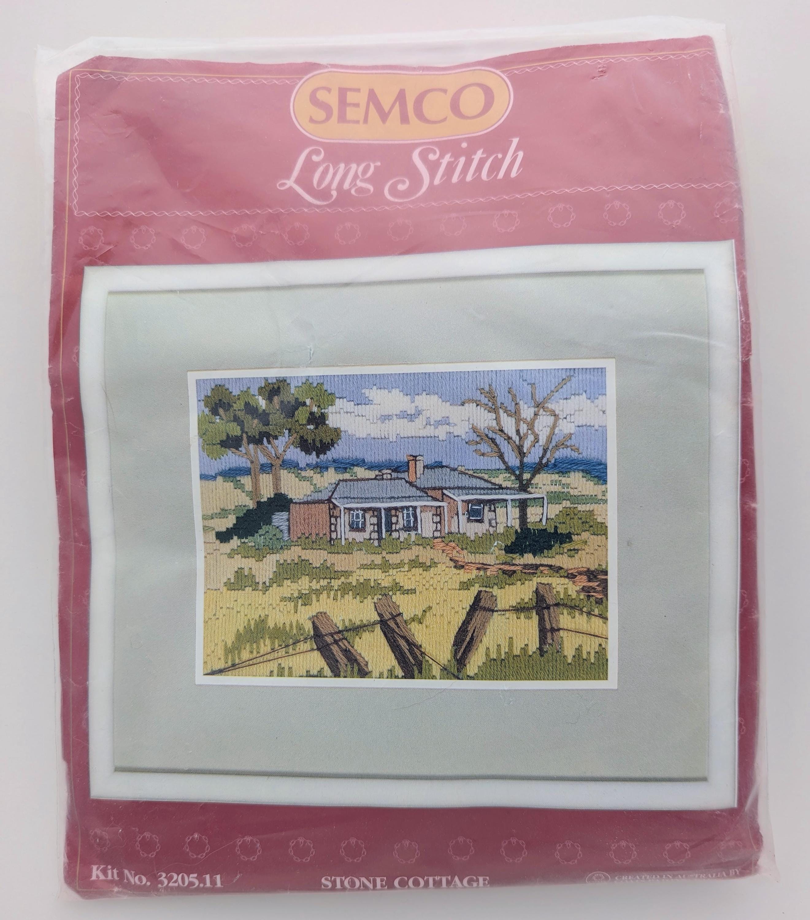 Australian Outback Long Stitch Embroidery Kits, Semco Made in Australia ...