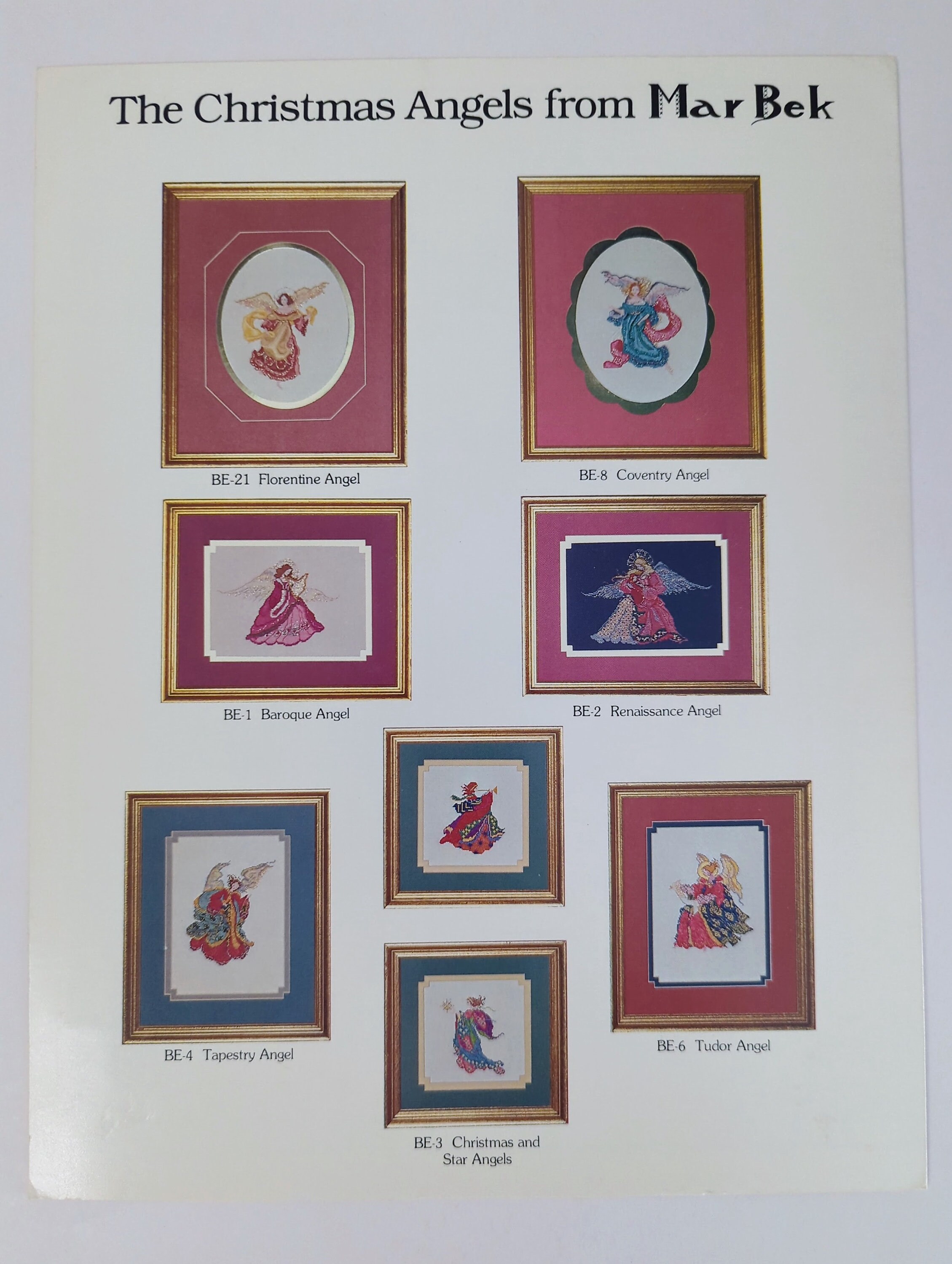 The Angel's Prayer Counted Cross Stitch Chart, Marbek Serendipity ...