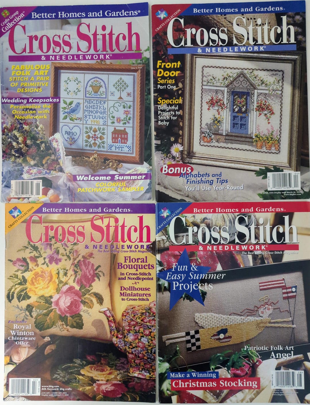 Cross Stitch & Needlework Magazines, Vintage Better Homes and Gardens ...