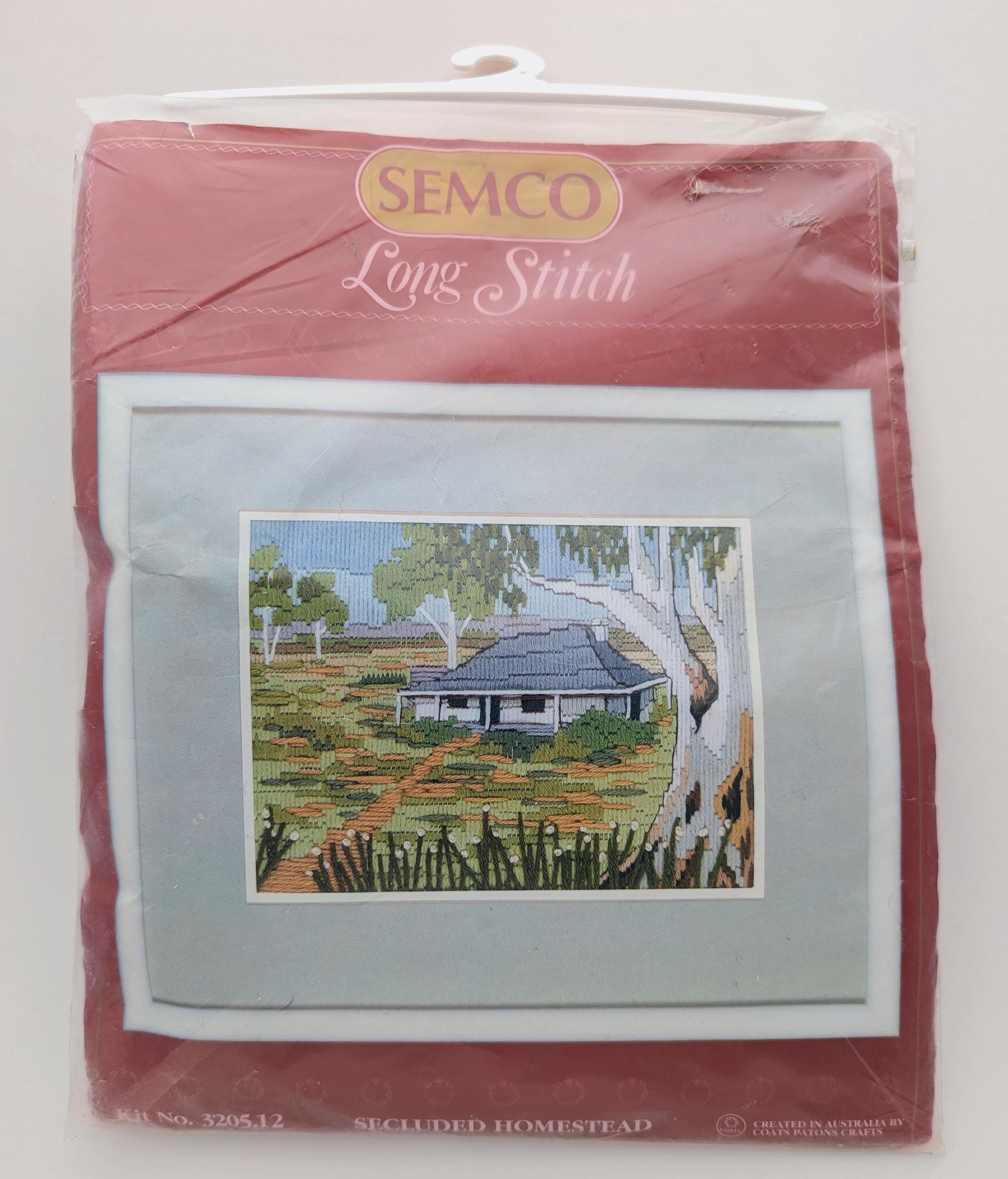 Australian Outback Long Stitch Embroidery Kits, Semco Made in Australia ...