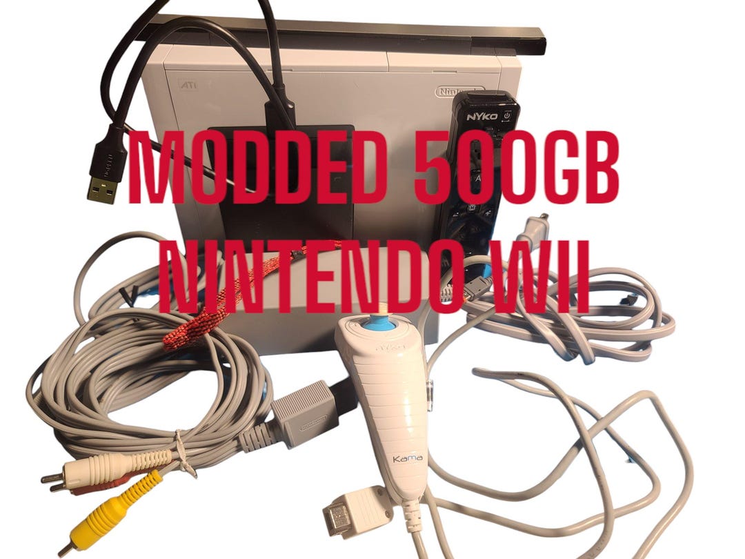 Upgraded 500GB Nintendo Wii USB LOADER GX - Etsy