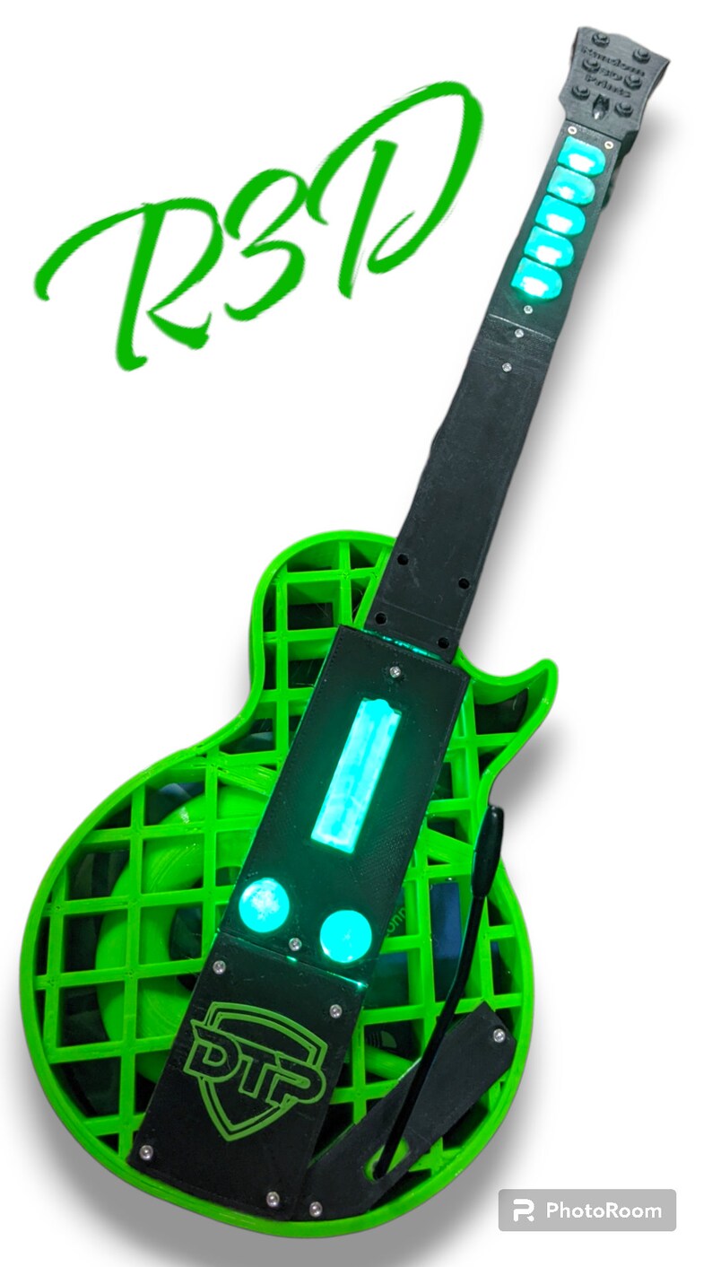Custom 3D Printed Guitar Hero /clone Hero Guitar Controller - Etsy