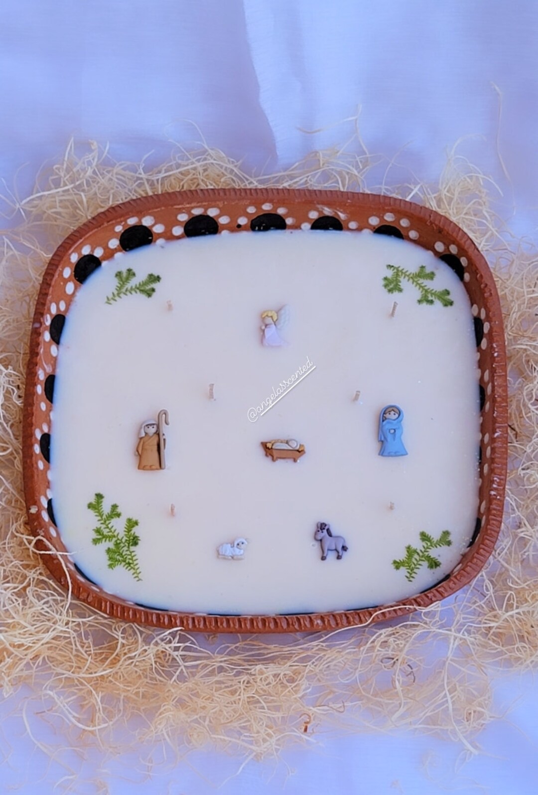 Oh Holy Night Soy Candle/nativity Soy Wax Candle/mexican Candles/gifts ...