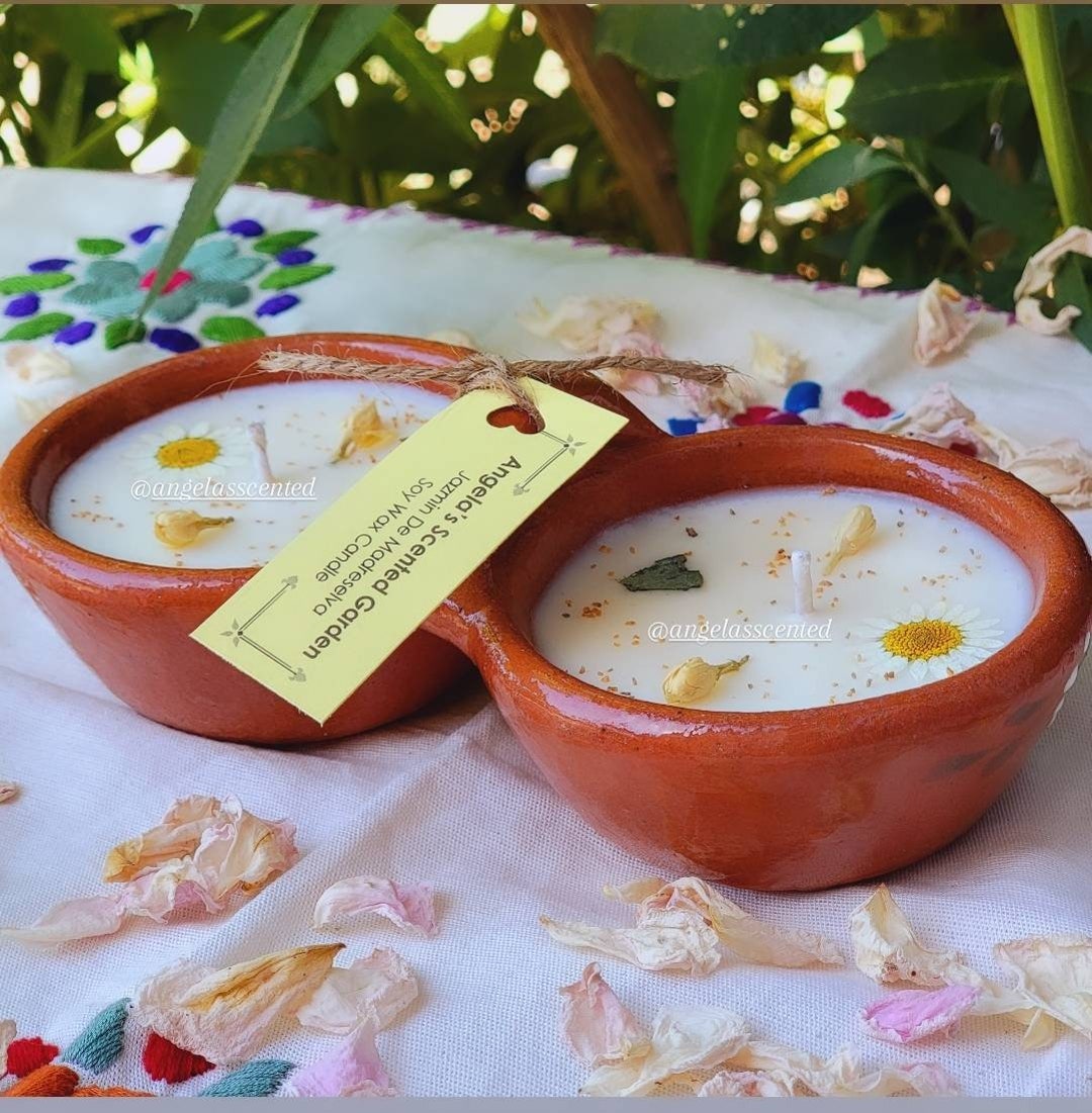 Honeysuckle Jasmin/soy Wax Candle/mexican Candle/gifts for Her ...