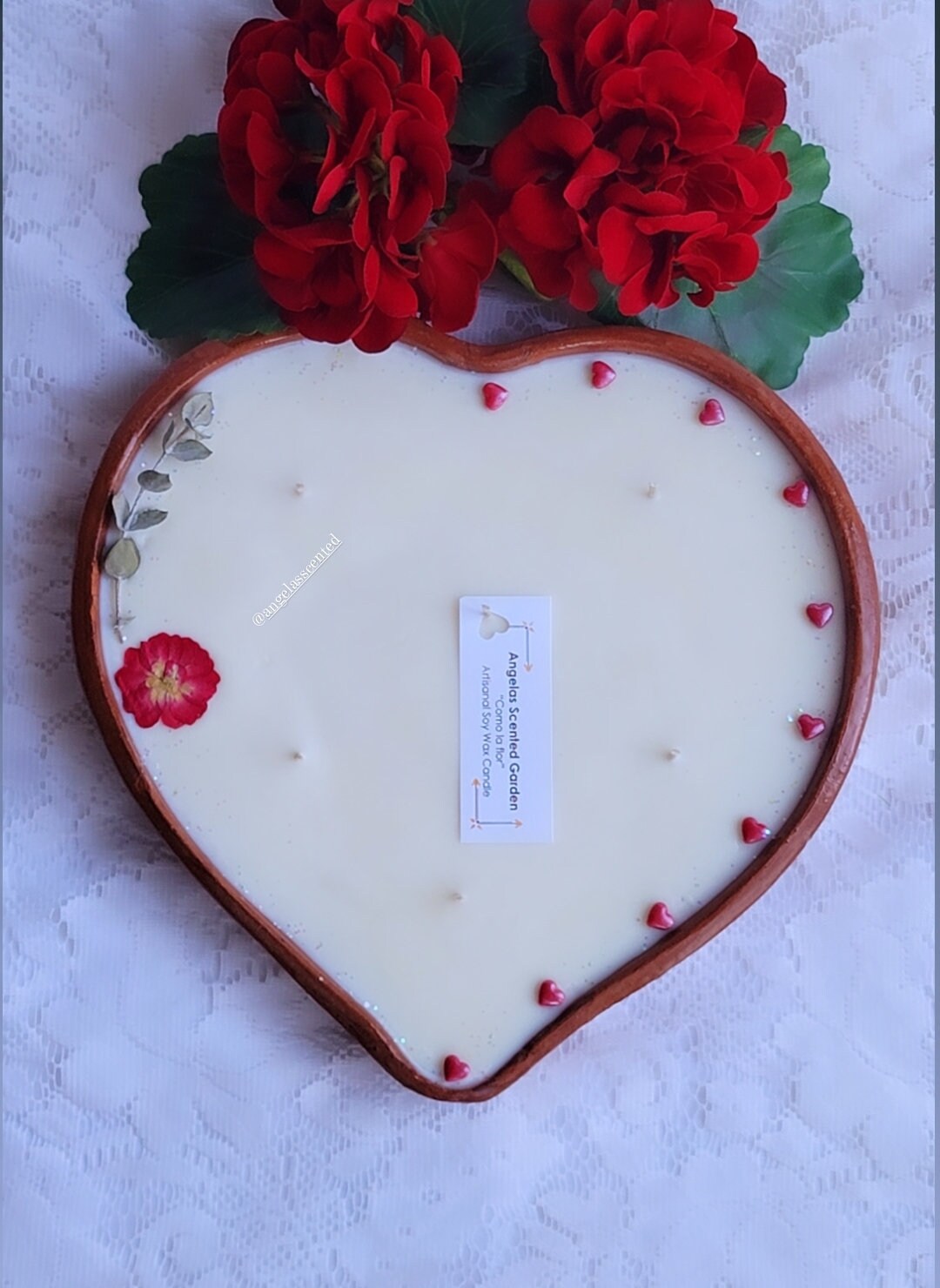 Como La Flor Candle/scented Candle/ Soy Wax Candle/mexican Candles ...