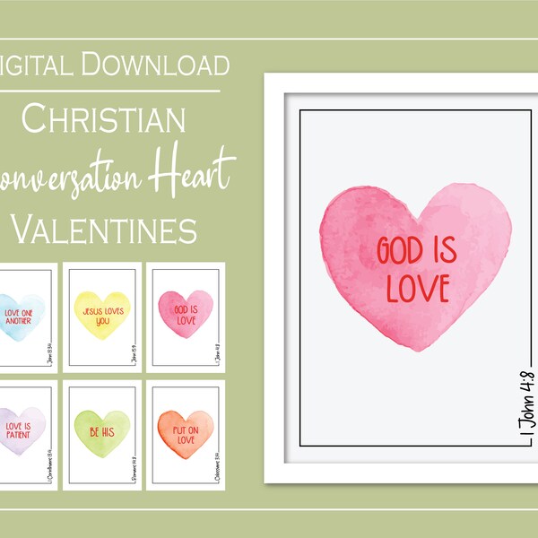 Christian Valentines - Etsy