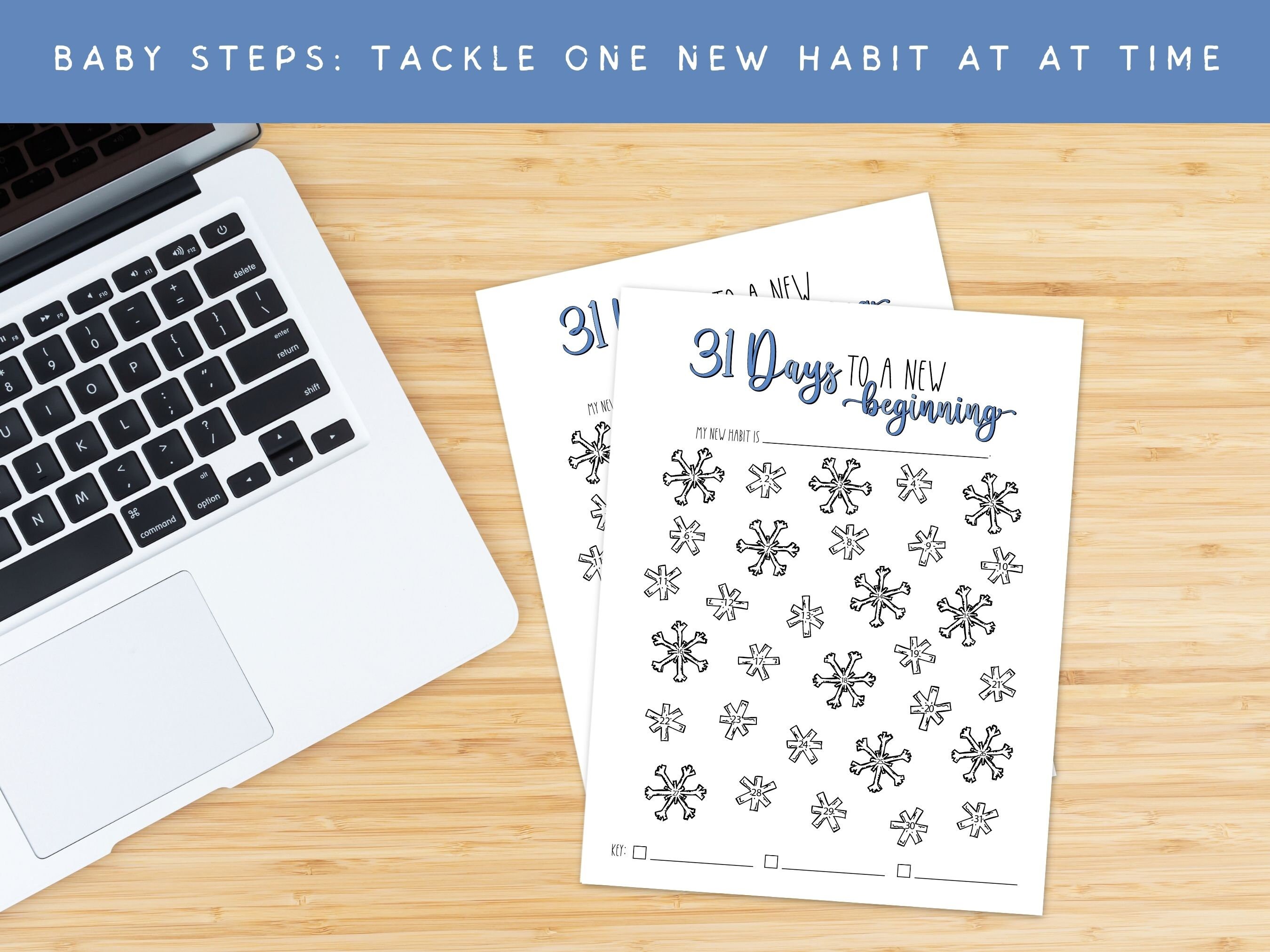 Cute Habit Tracker, Printable Monthly Habit Tracker, New Habit Tracker ...