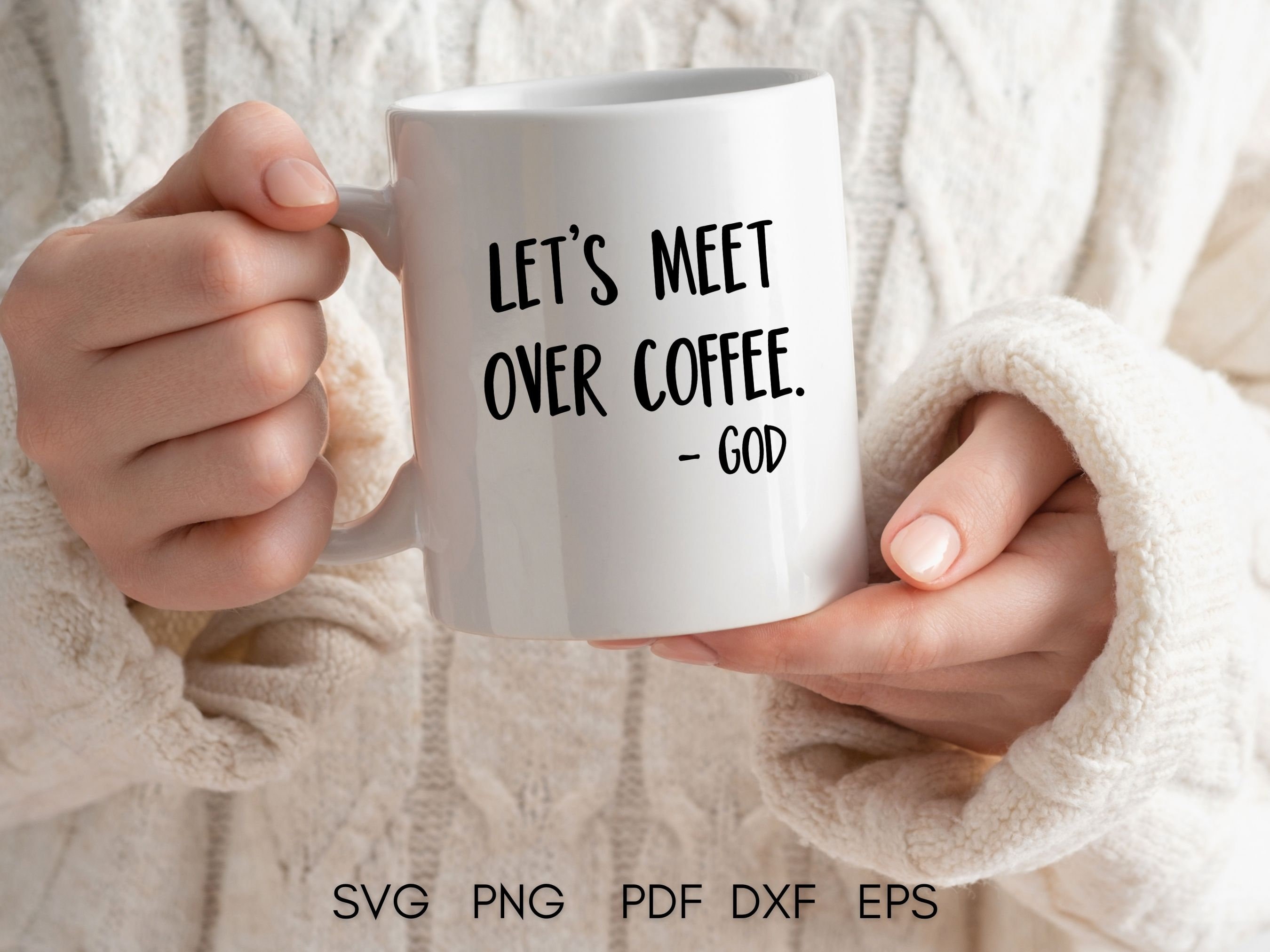 Christian Coffee SVG, Christian SVG, Christian Coffee Mug, Christian ...