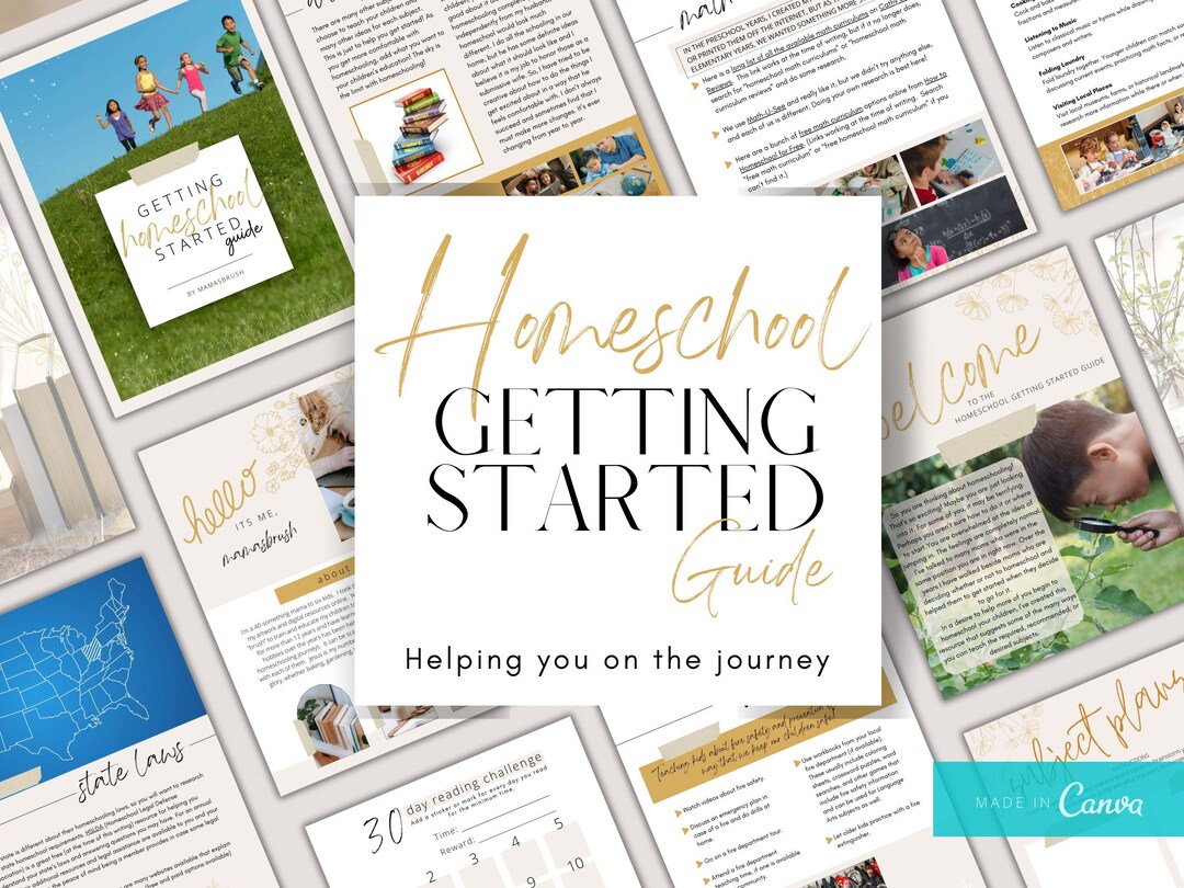 Homeschool Getting Started Guide Ebook (digital Download) - Etsy