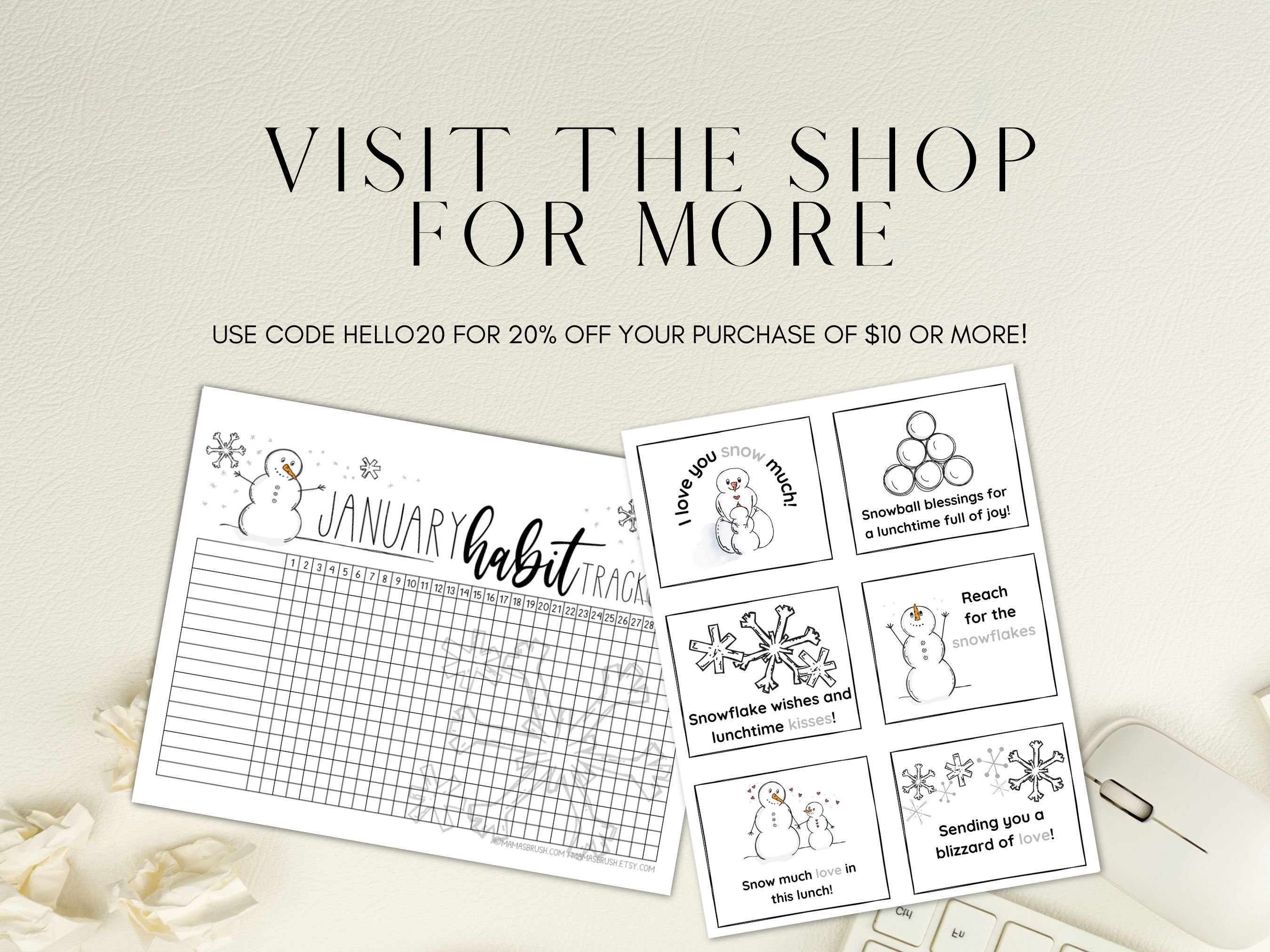 Cute Habit Tracker, Printable Monthly Habit Tracker, New Habit Tracker ...