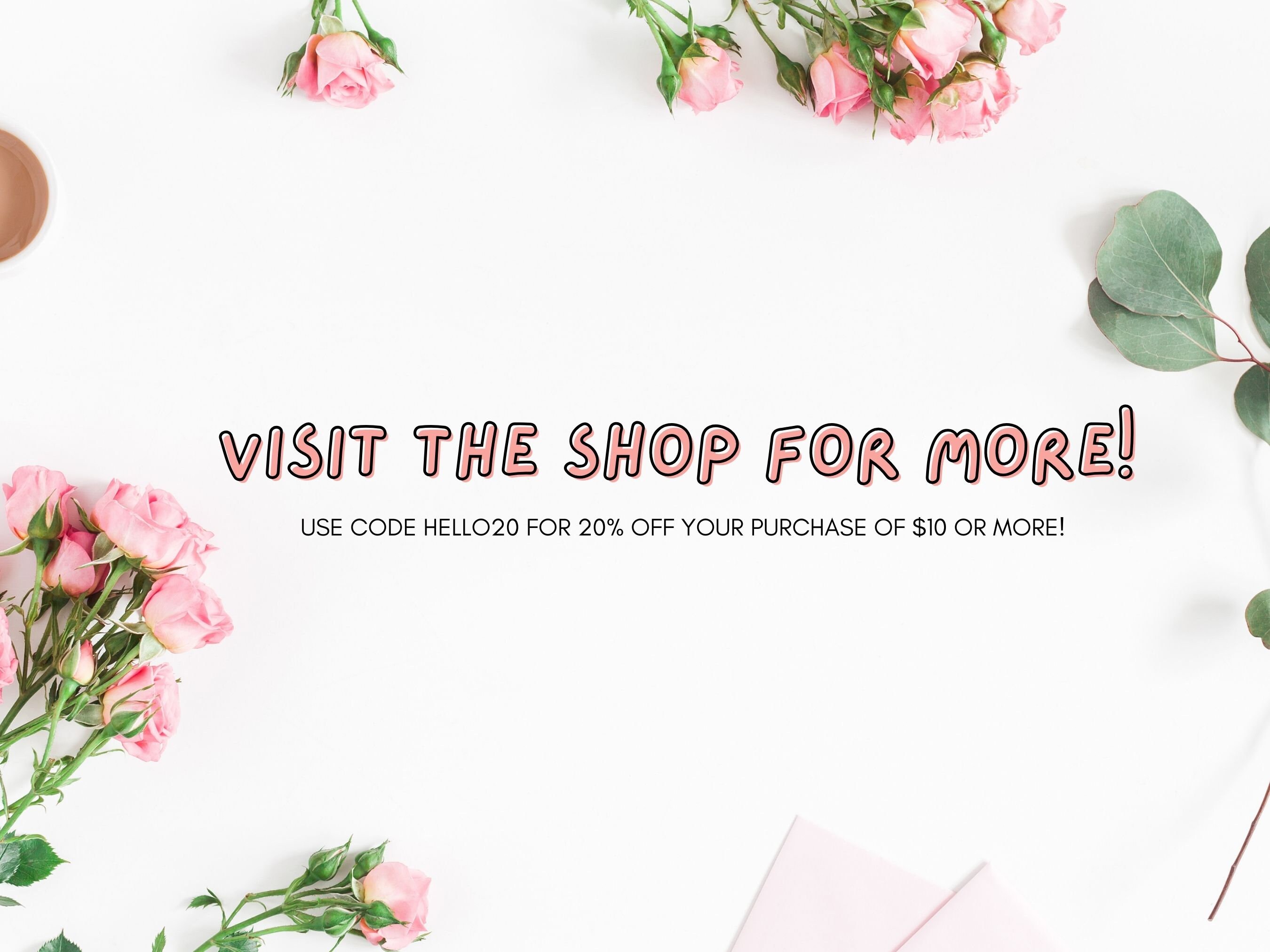 Flower Bouquet Tags Template, Flower Care Card, Flower Farmer Tags ...