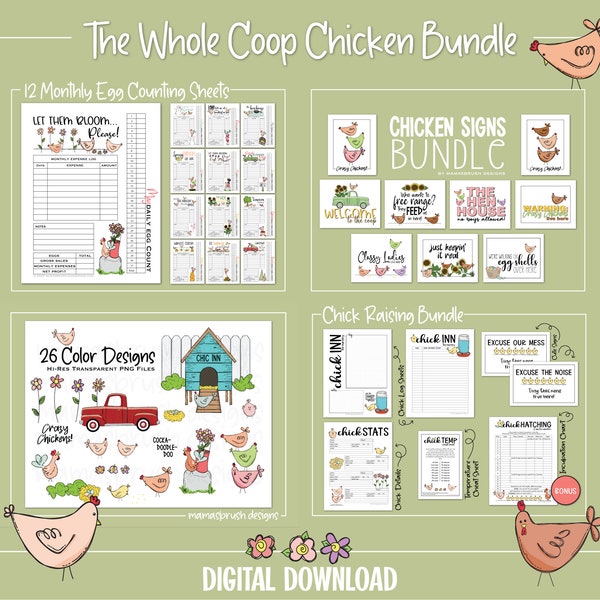 Chicken Signs - Etsy