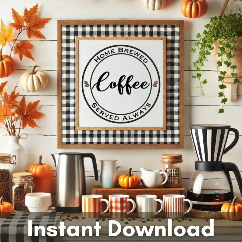 Coffee Sign, Coffee Sign SVG, Coffee Sign for the Wall, Coffee Gifts ...