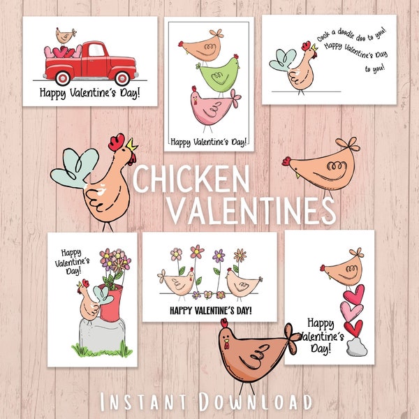 Printable Valentine - Etsy