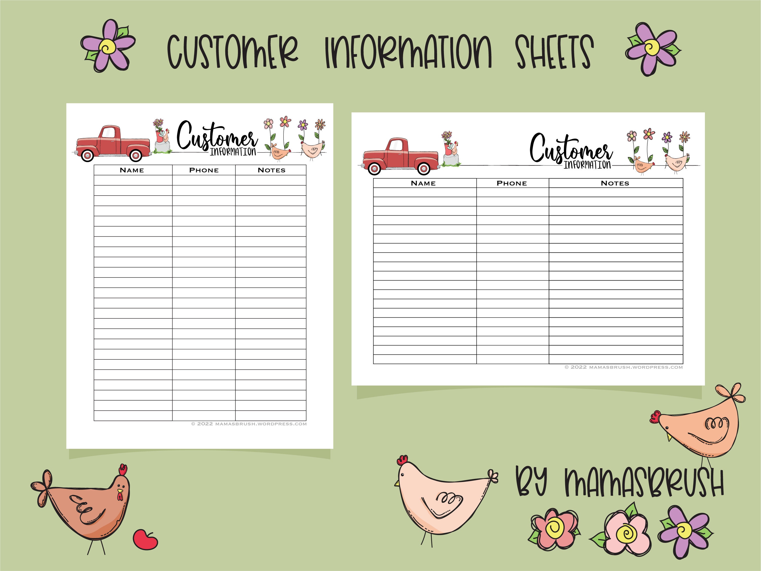 12 Monthly Egg Count & Chicken Records Sheets Homestead - Etsy