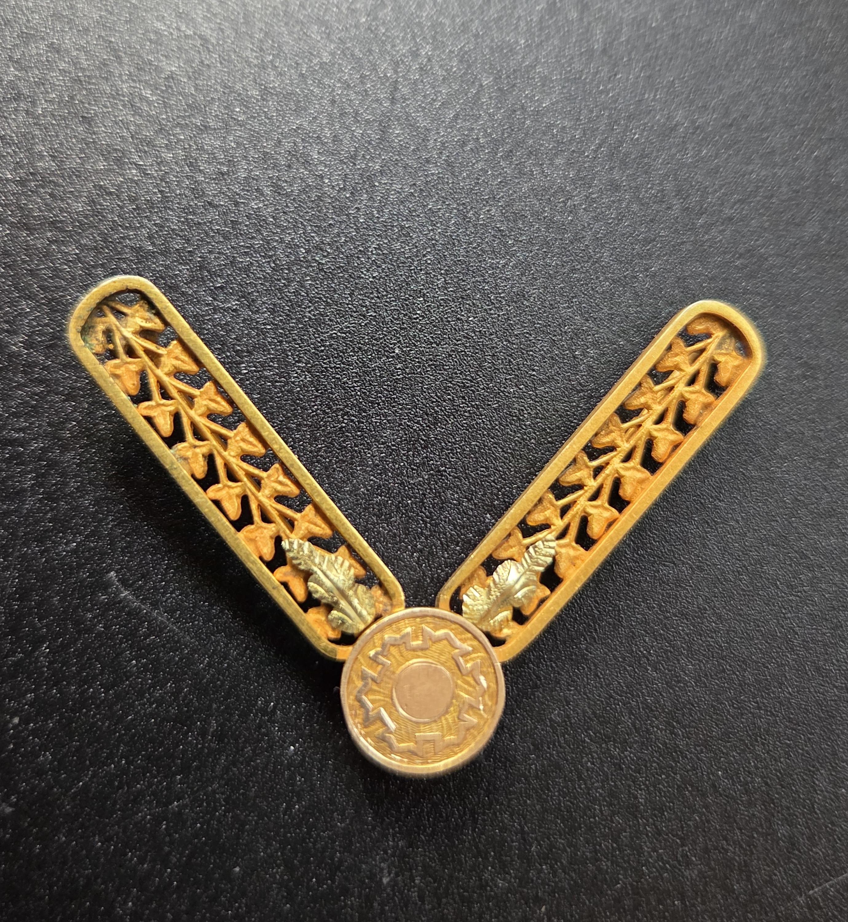Antique Edwardian Riley and French Brooch Pin - Etsy