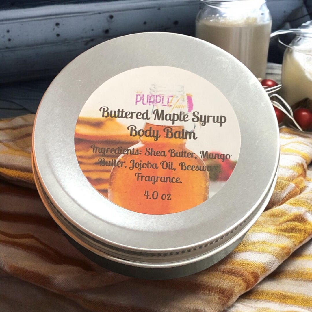 Buttered Maple Syrup Body Balm - Etsy