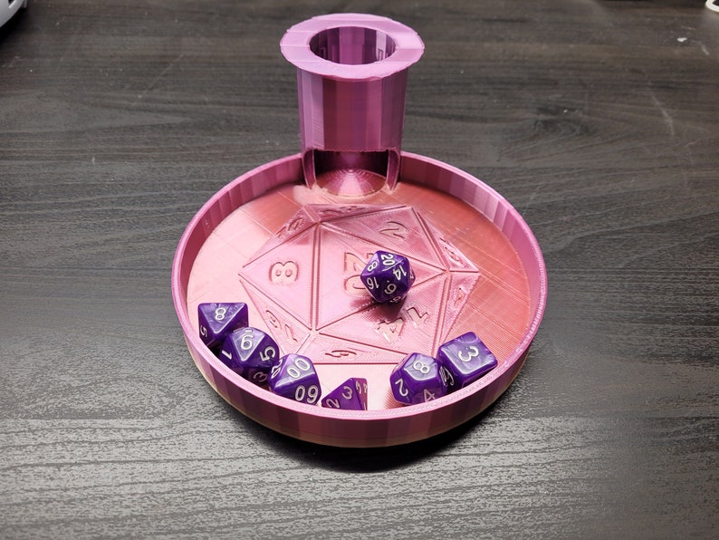 Dice Tower/tray Combo TTRPG STL 3D Print Files for Digital Download - Etsy