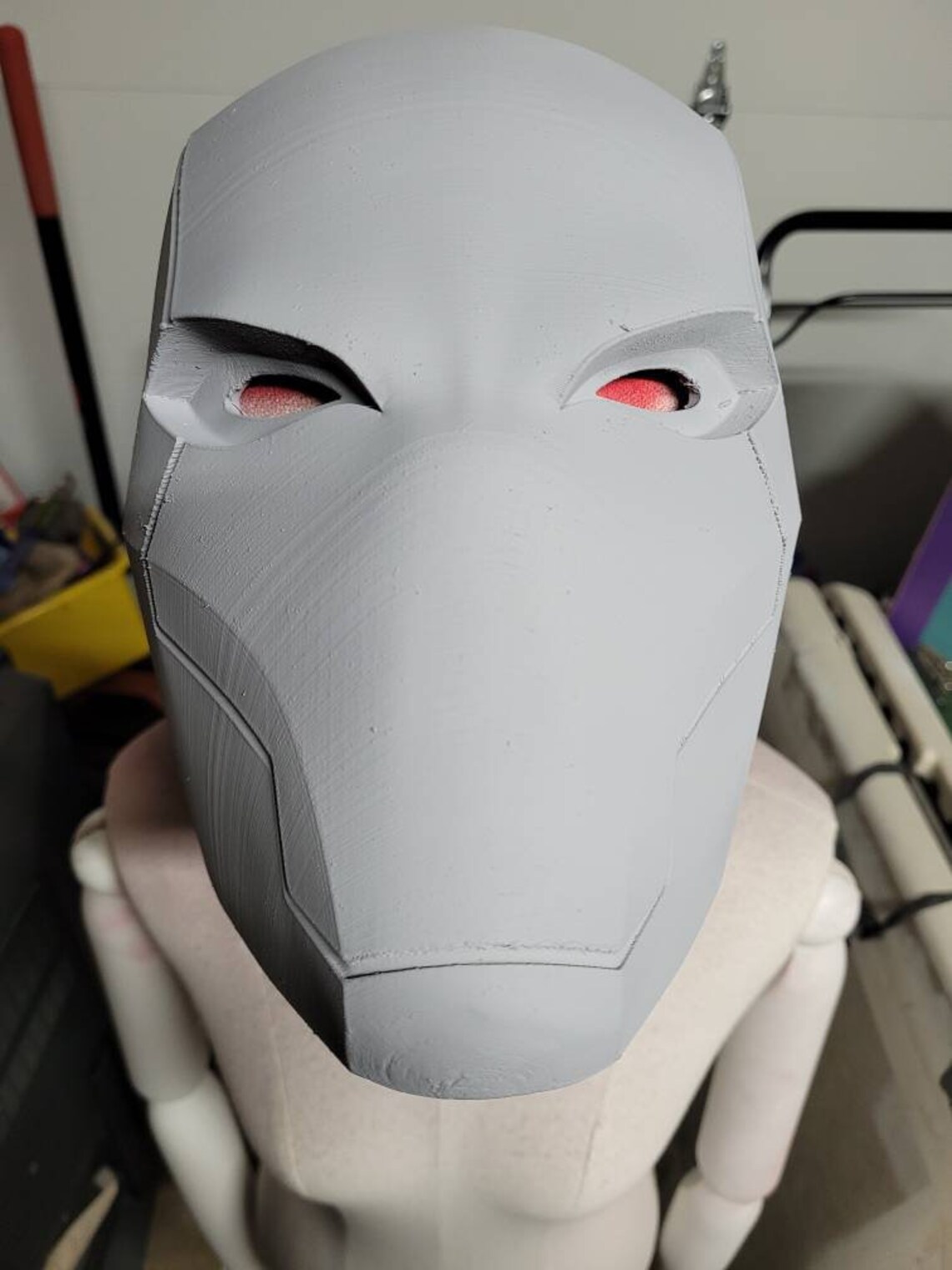Red Hood Helmet 3D Printing Cosplay - Etsy