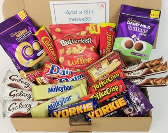 English Sweets Box - Etsy